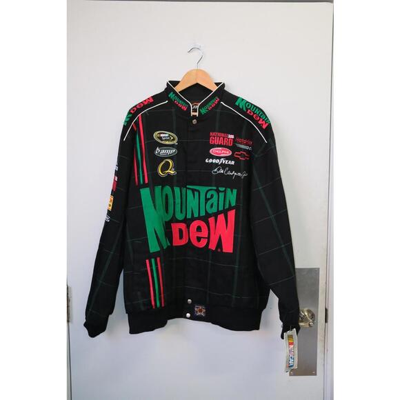 Jackets & Coats | 0s Jr Nation Mountain Dew Nascar Sprint Racing Jacket ...
